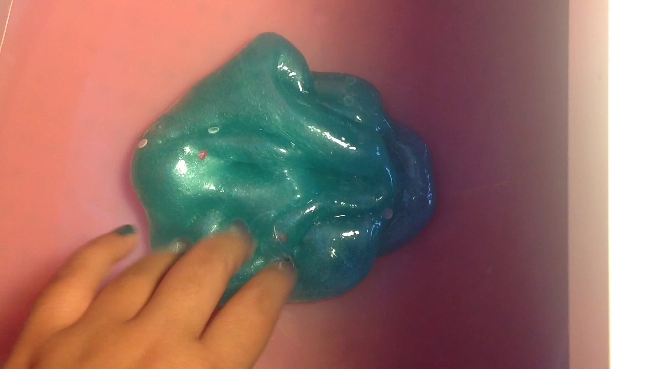 Clear Slime #3 Colored Fimo Fruit Slices - YouTube