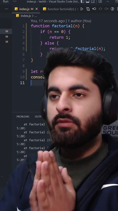 Collab we dint deserve but we need.....#coding #programming #javascript #interview #recursion ...