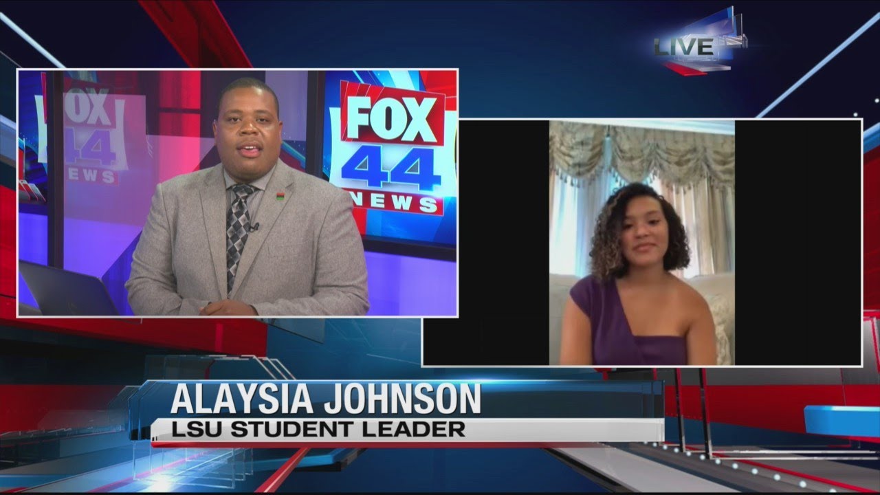 Interview with LSU student leader: Alaysia Johnson - YouTube