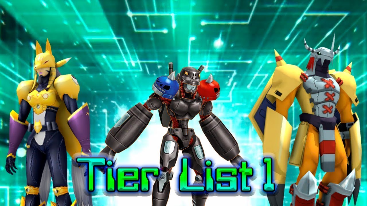 ¡INICIA TU CUENTA CON ESTOS DIGIMON! Tier List Digimon ReArise - YouTube