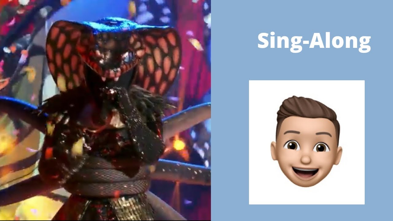Masked Singer Season 4 Serpent Performs 500 Miles Sing-Along Lyrics ...