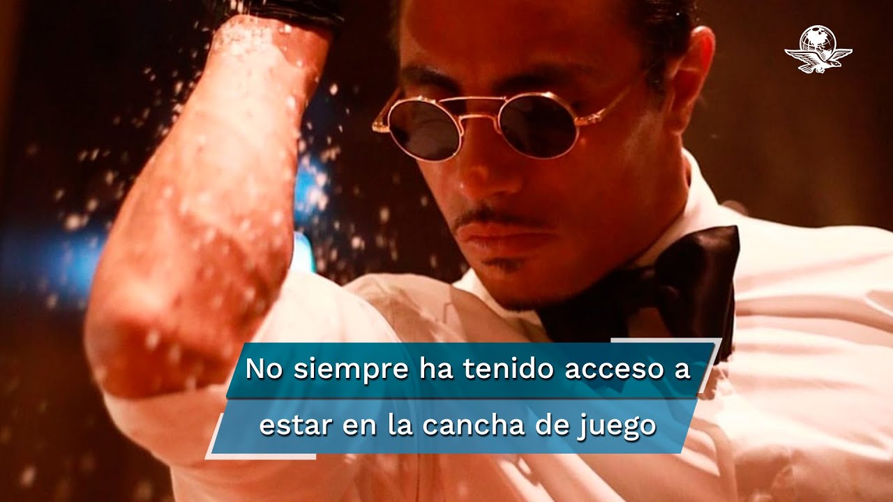 "Salt Bae" ¿colándose en otra final de futbol?, esta es la foto que lo ...