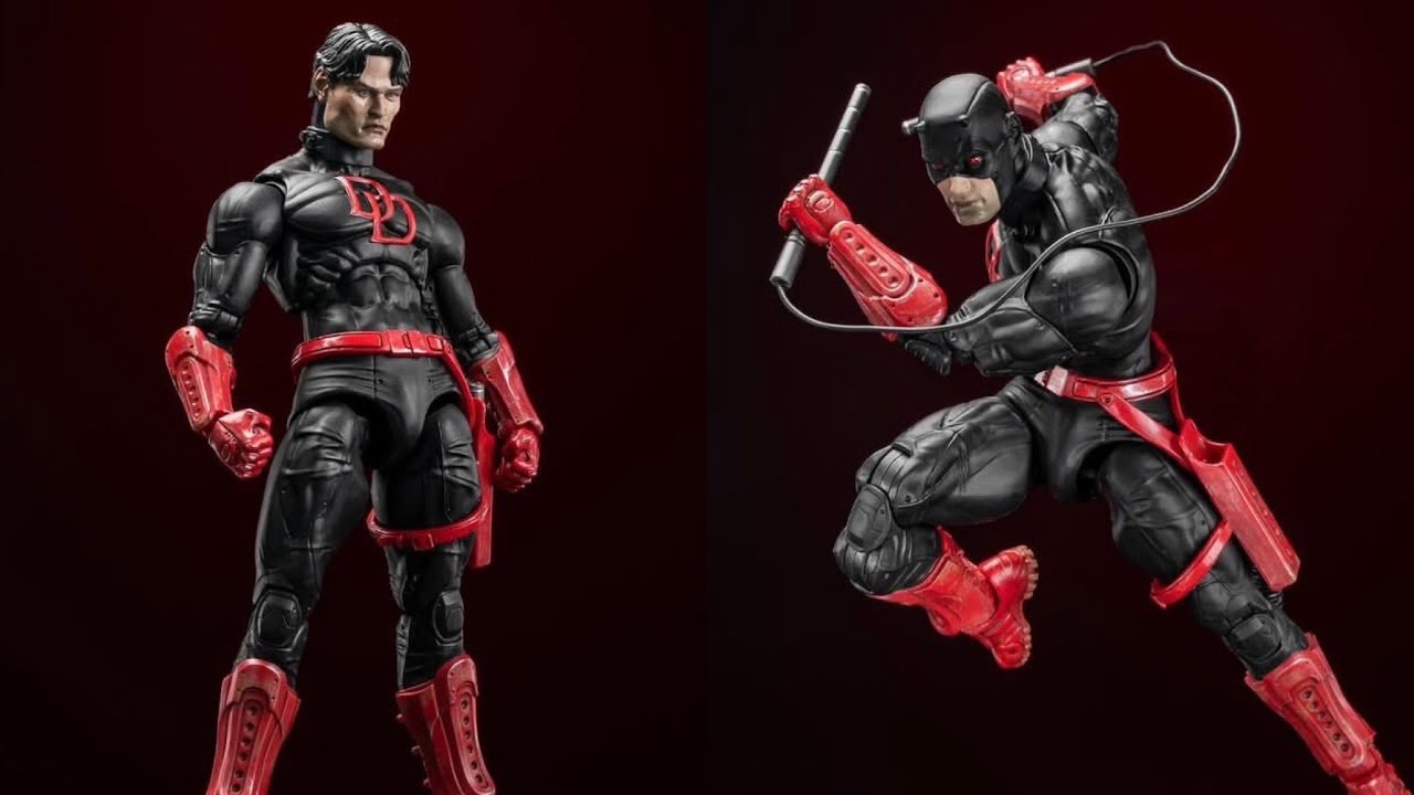 New Daredevil Black Res 7 Inch action figure fully revealed by Flef ...