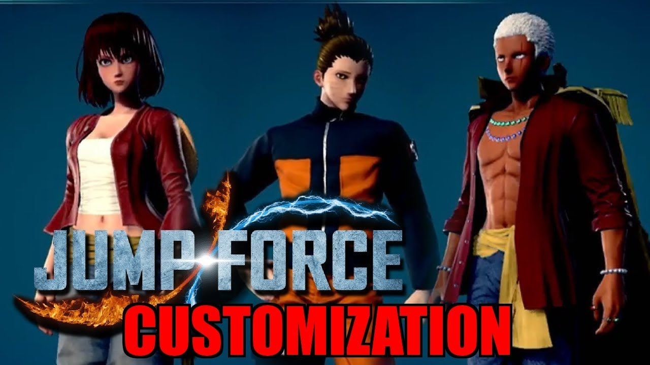 Jump Force – Custom Character Creation and Story Trailer [HD] | PS4 ...