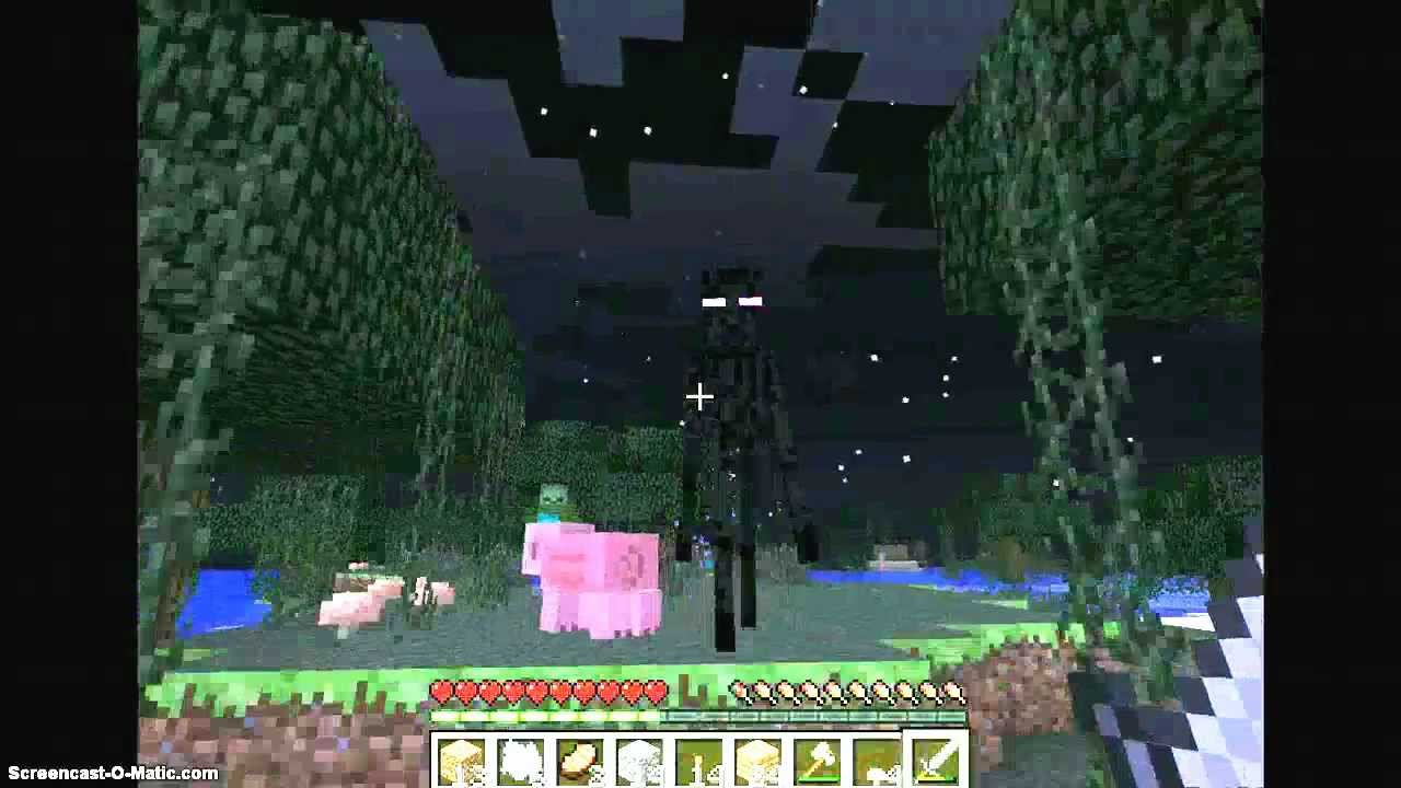 MineCraft ep.5: Invisible Spider - YouTube