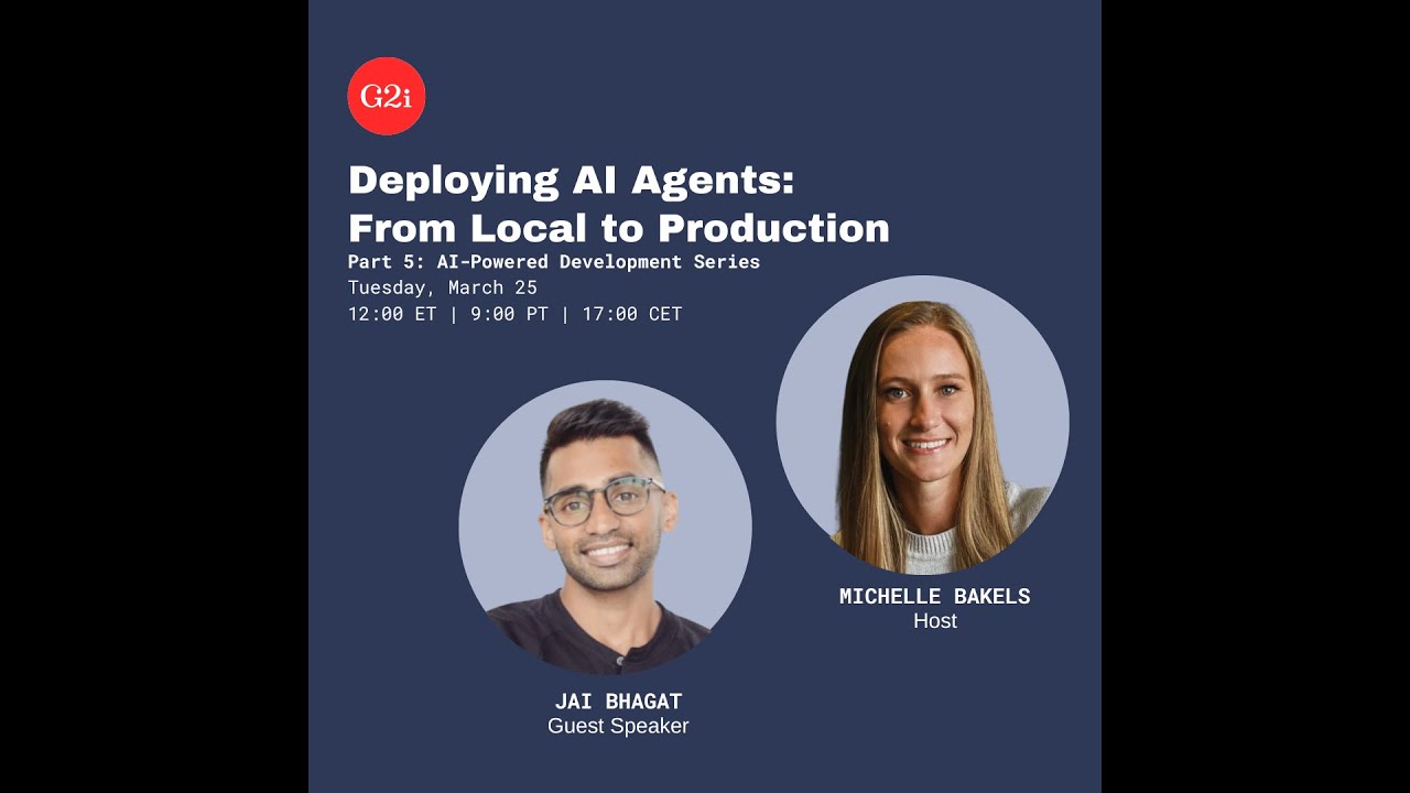 Deploying AI Agents: From Local to Production - Part 5: AI-Powered ...