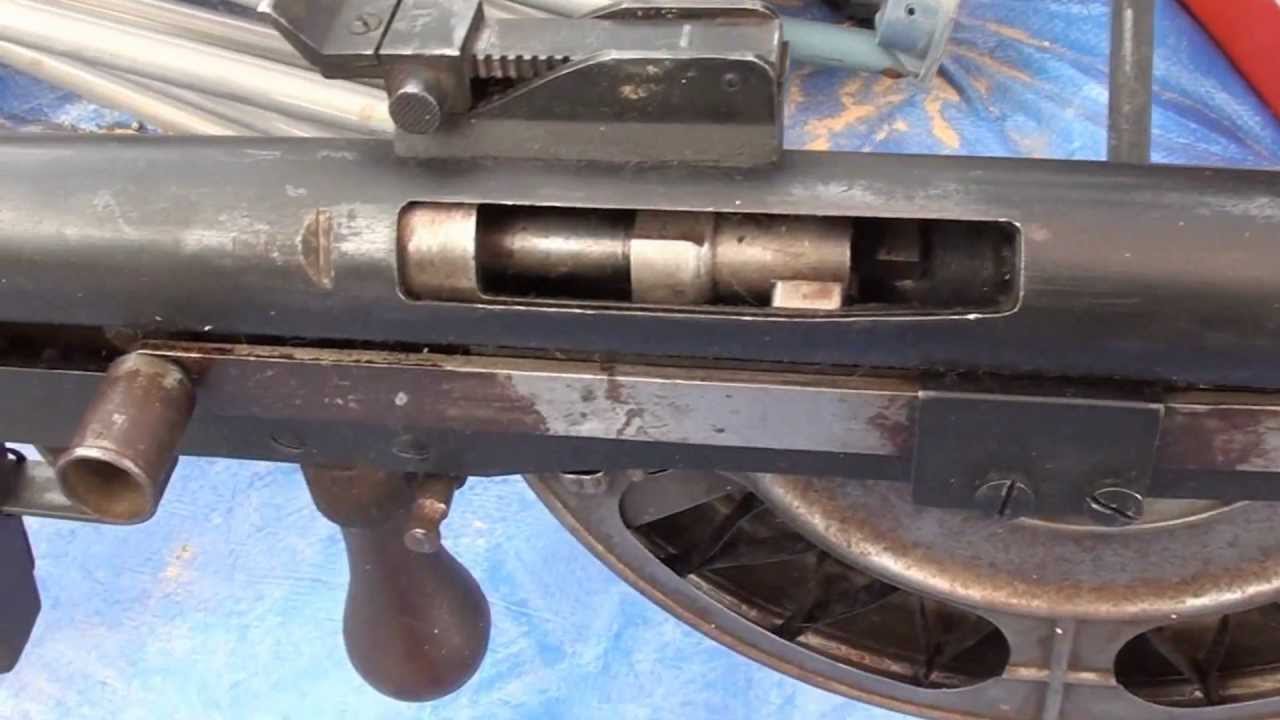 WW1 Light machine gun: French Chauchat (Sho-Sho) - YouTube