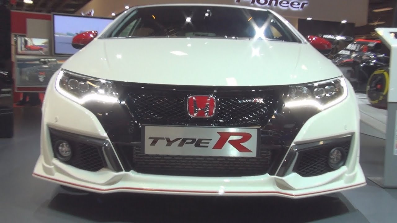 Honda Civic Type R 2.0 i-VTEC White Edition (2017) Exterior and ...