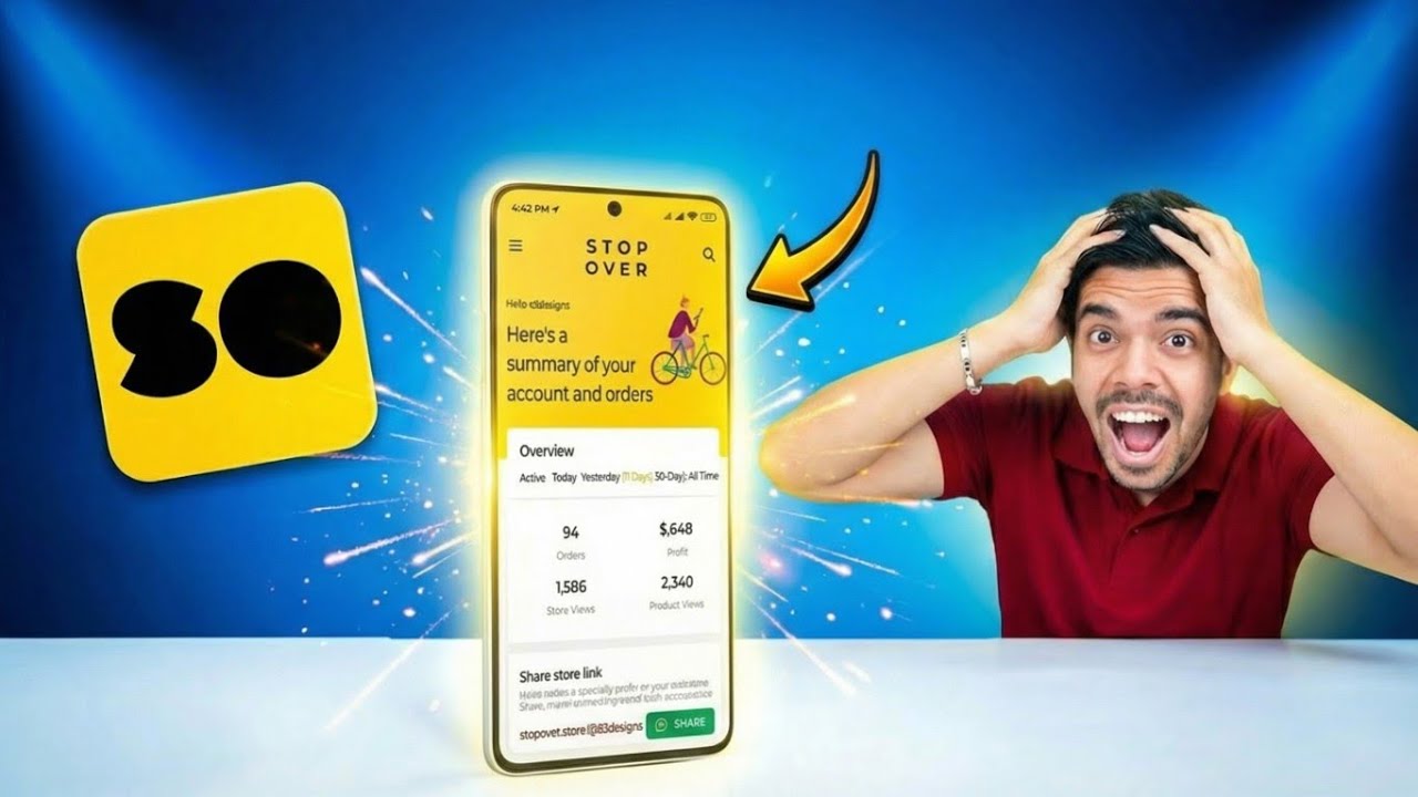 Stopover App से ₹1000 Daily कमाओ 😱 | बिना Investment Online Business ...