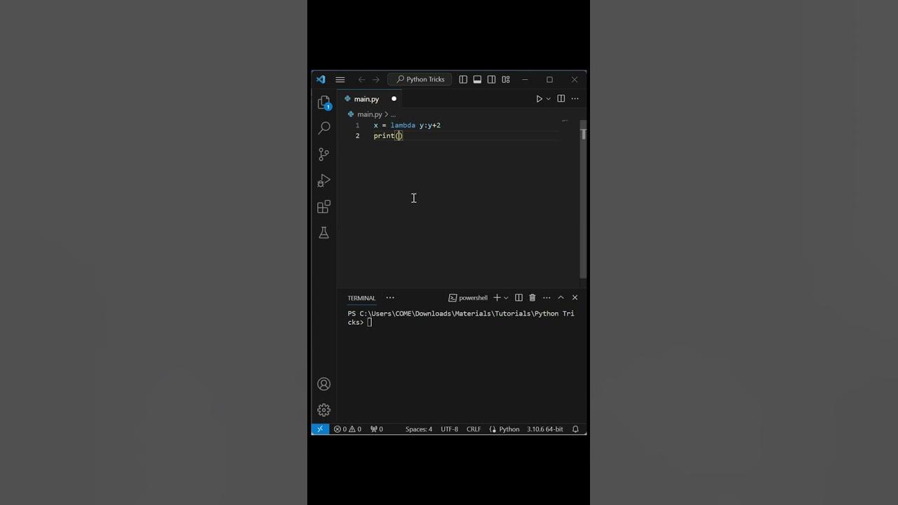 Python Tricks Lambda Function Python Python3 Programming Coding Code Tricks Lambda