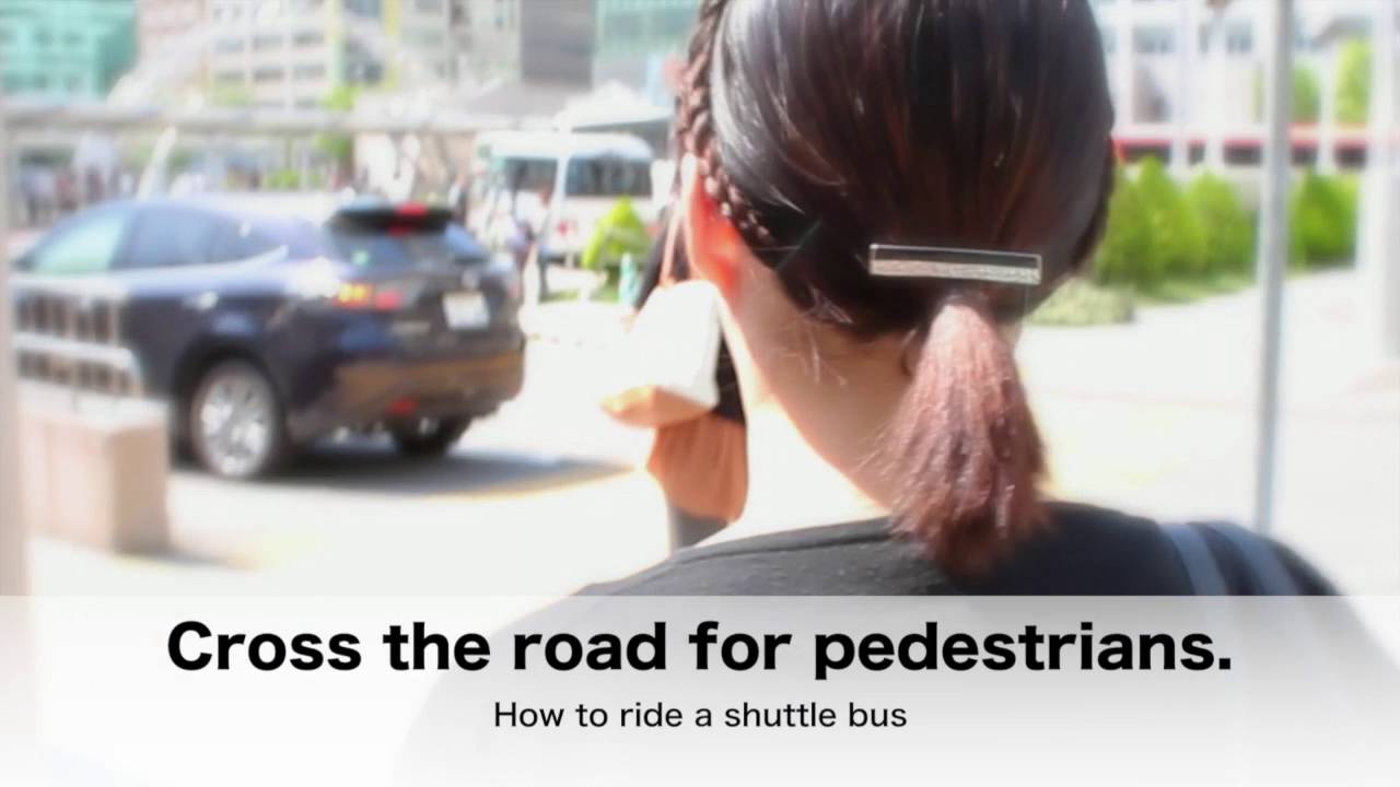 How to ride a shuttle bus - YouTube
