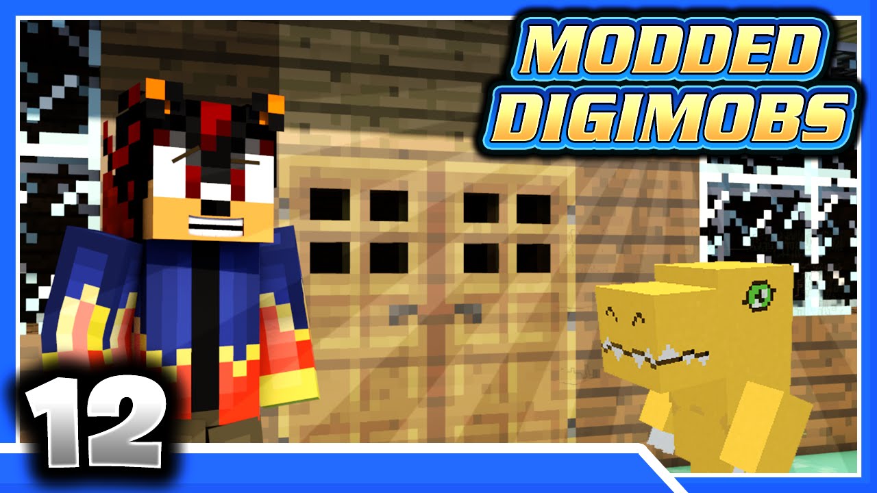 Minecraft : Modded Digimobs Survival #12 - New World! - YouTube