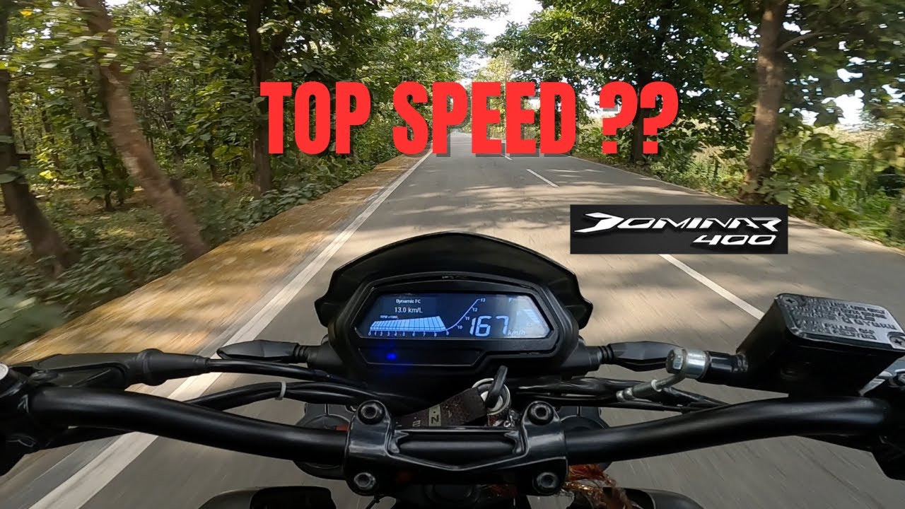 Dominar 400 top speed test😱😱 || FLYBY || - YouTube