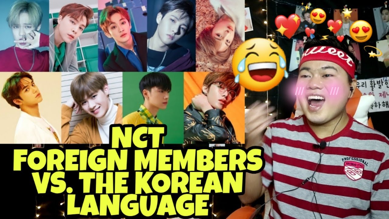 NCT Foreign Members vs. The Korean Language PART 2 | REACTION - YouTube