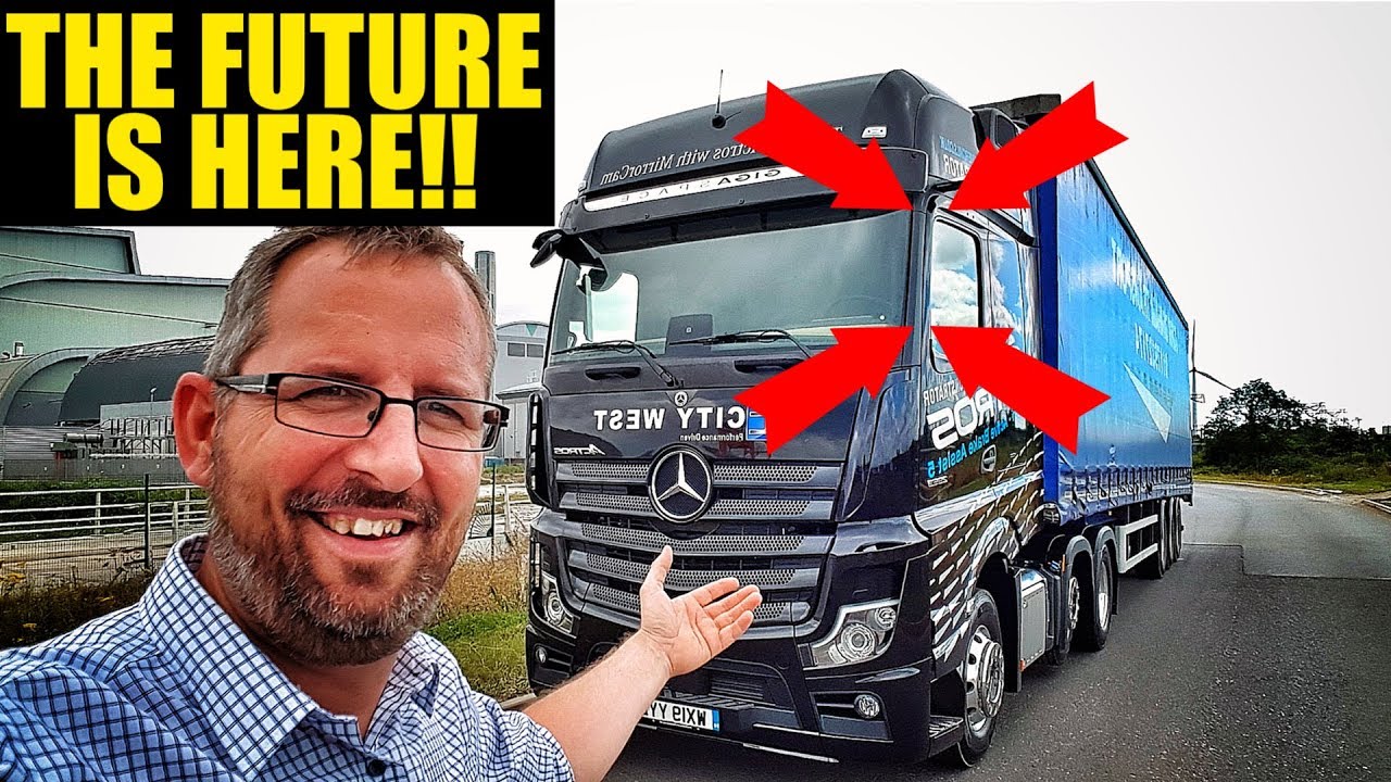 New Mercedes Actros 2019 - Mirror Cam - Multimedia Cockpit - First ...