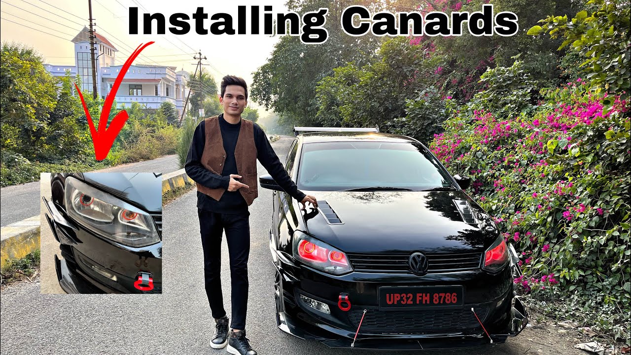 Installing Car Bumper Canards On My Zilla🚀😍|Full walkthrough On My ...