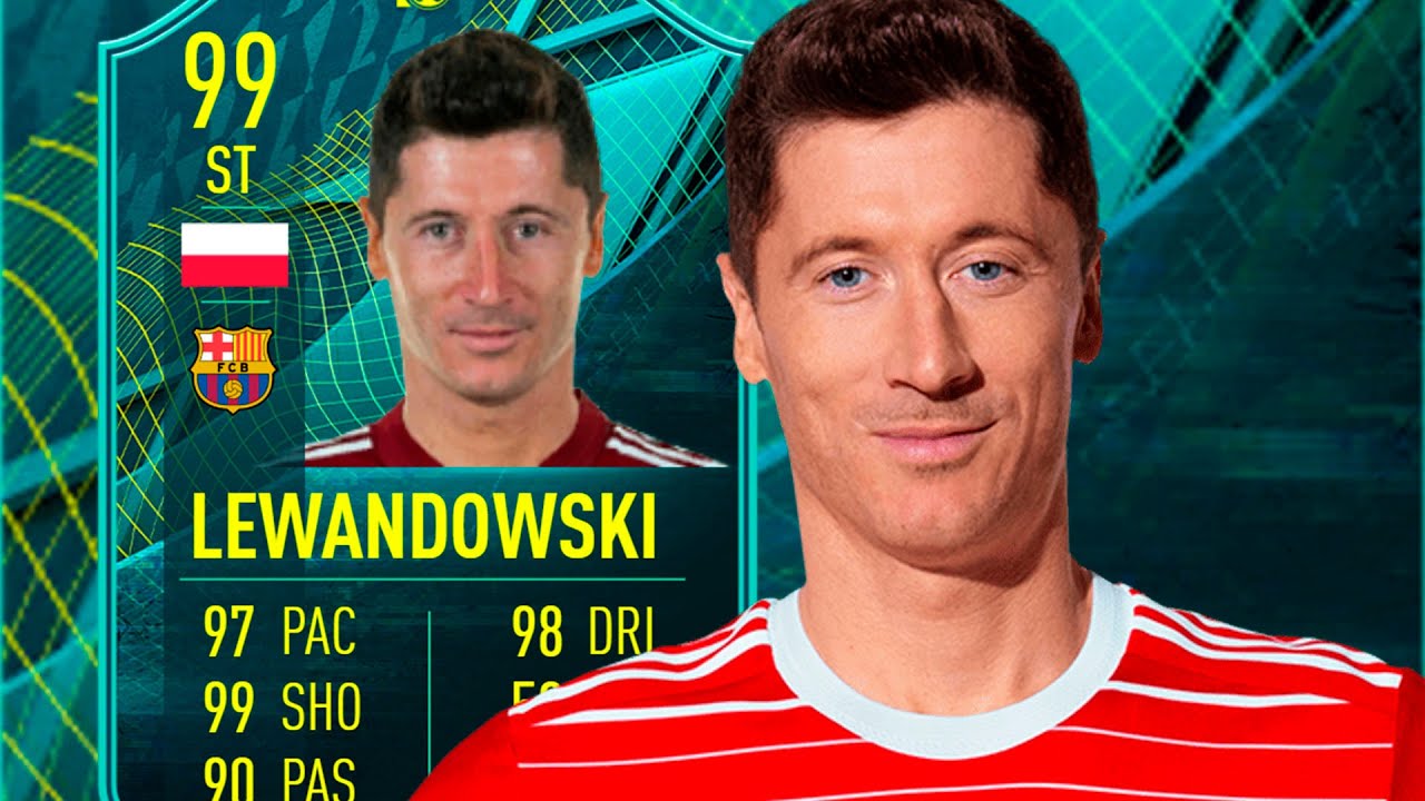 ¡TIENE ALGO DISTINTO A OTROS DELANTEROS! 🤩 99 Robert LEWANDOWSKI FIFA ...