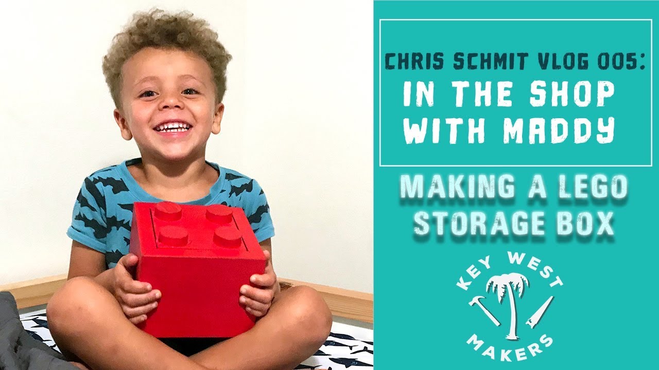 DIY woodworking: You can build this LEGO Storage Box! - YouTube