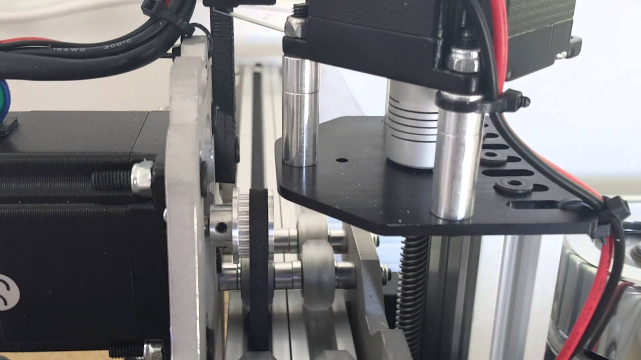 OX CNC With TinyG First Cuts Using ChiliPeppr & JSCut - YouTube
