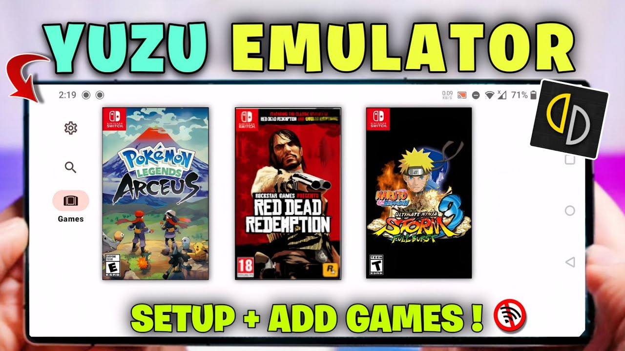 How To Setup And *Add-Install Games* In Yuzu Emulator On Android 🔥 Easy ...