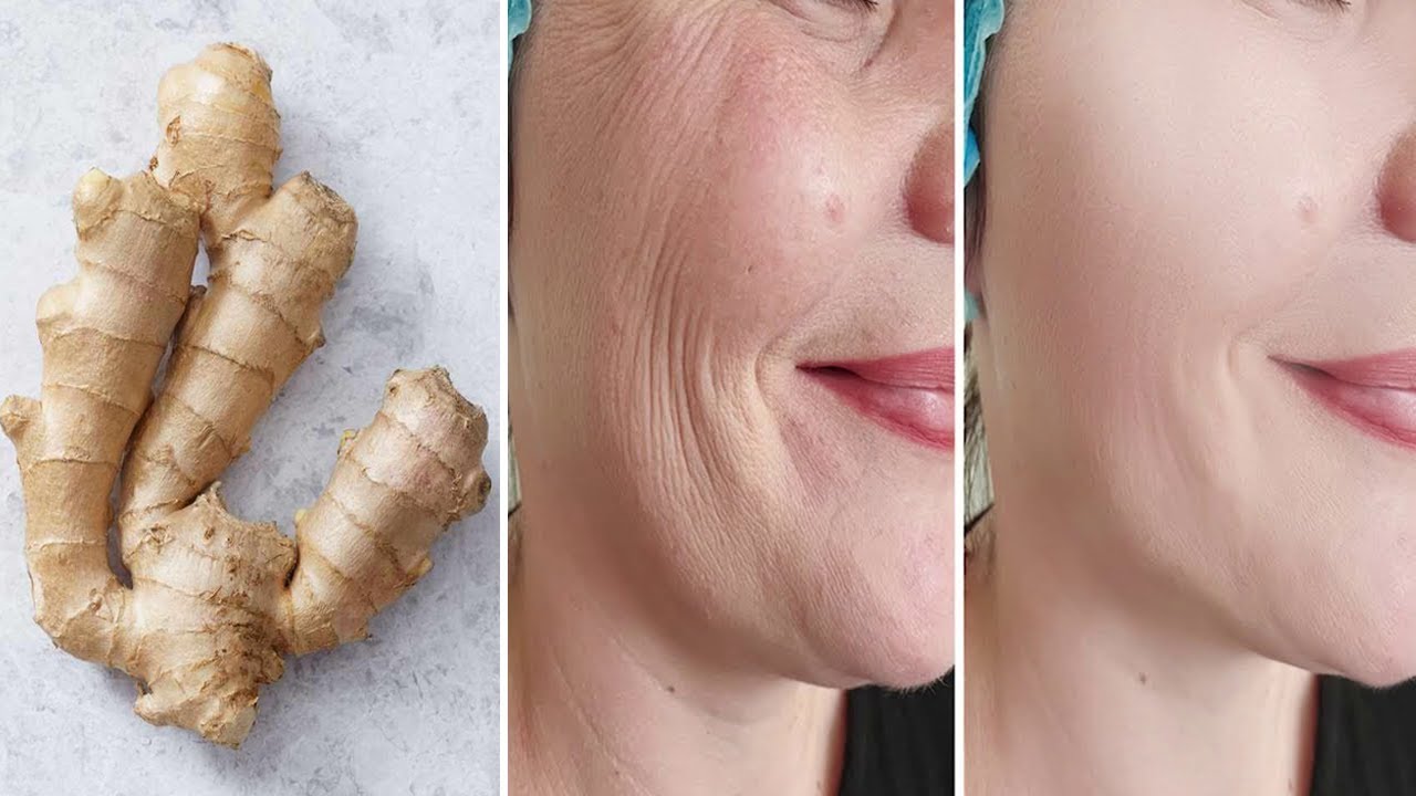 Face Massage for Skin Tightening with Ginger ! Skin Tightening Home ...