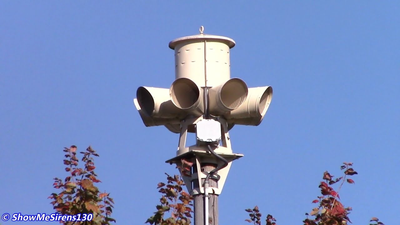 Sentry 7V8-B Siren Test & Noon Blast Prairie Home, MO 11-6-21 - YouTube