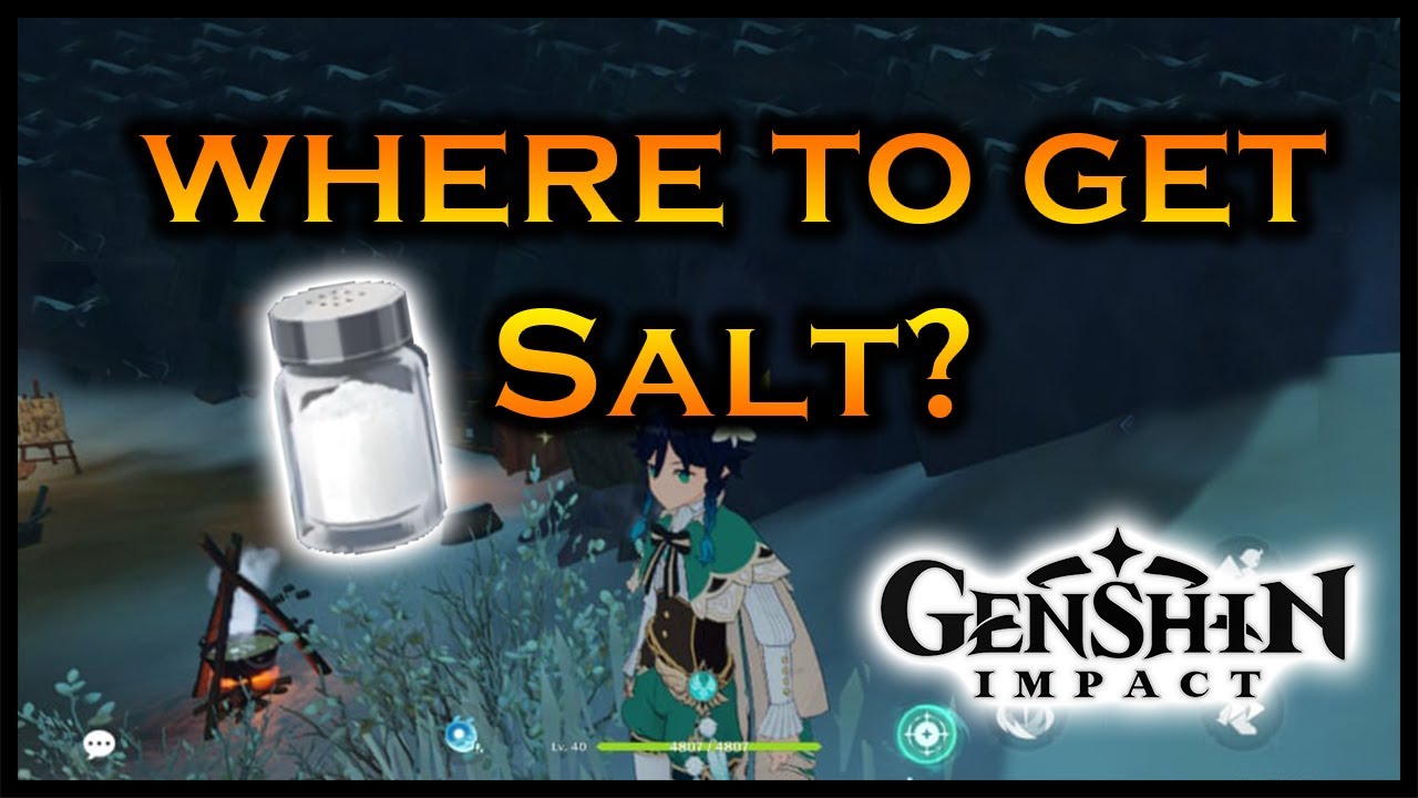 Genshin Impact: Where to get Salt, cooking ingredients? | Sunshine ...