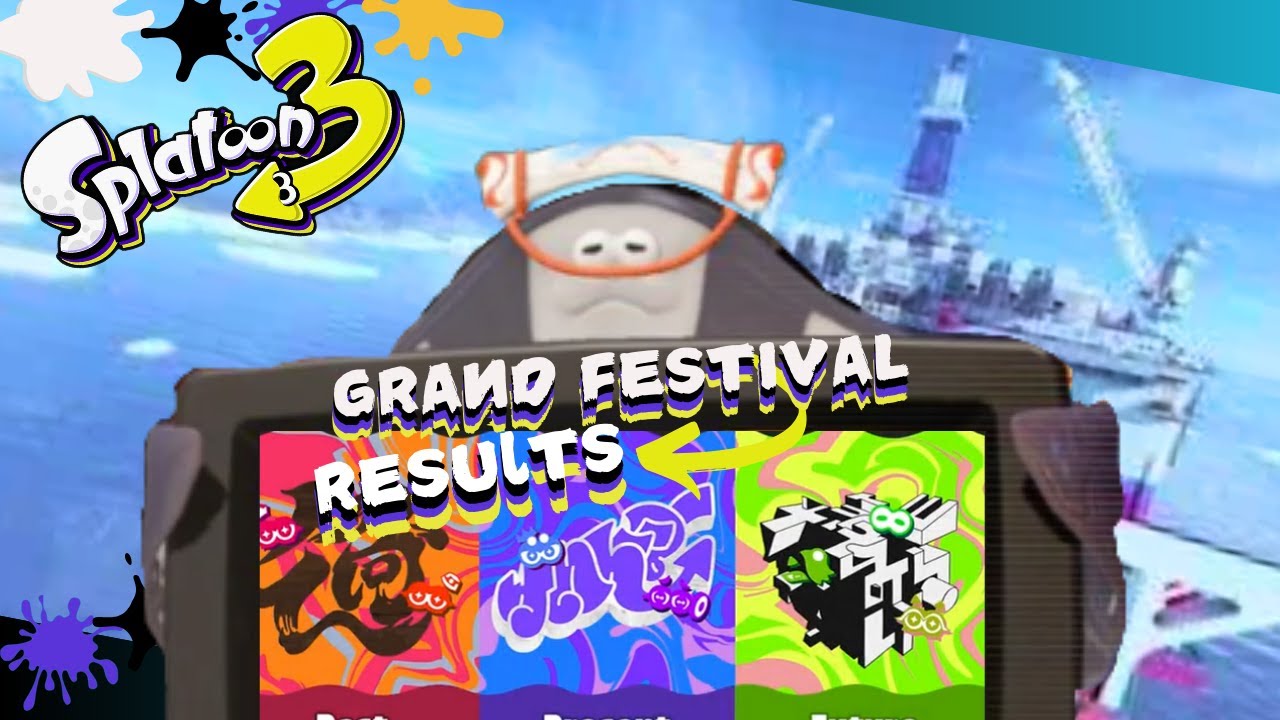 Splatoon 3 Grand Festival RESULTS l TURF WARS - YouTube