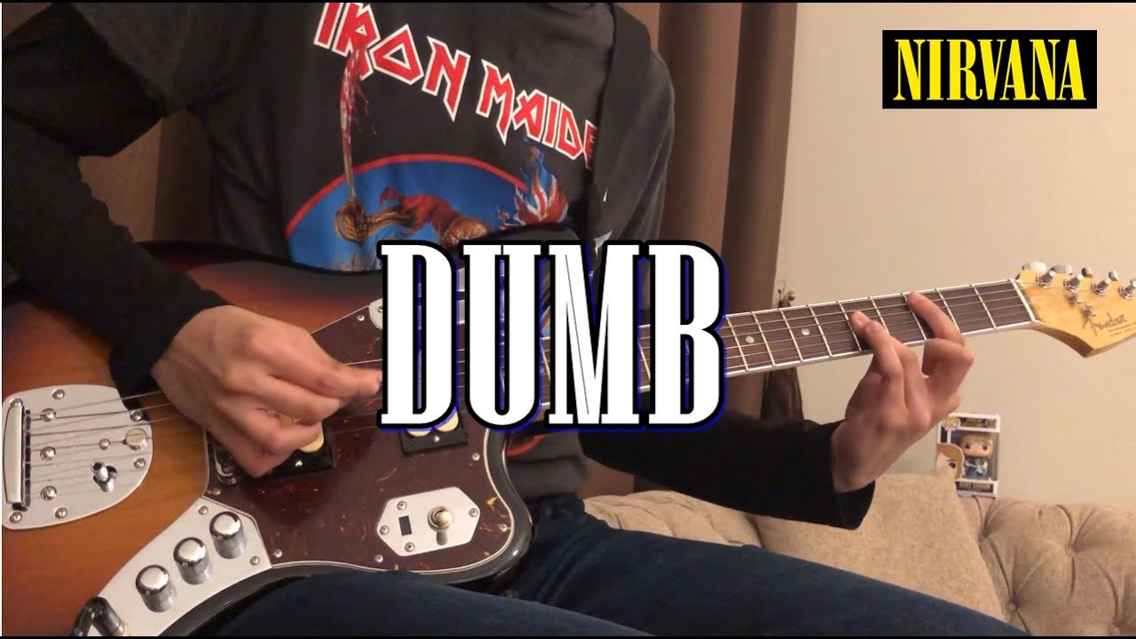 Nirvana - Dumb Guitar Cover - Kurt Cobain's Signature Fender Jaguar ...