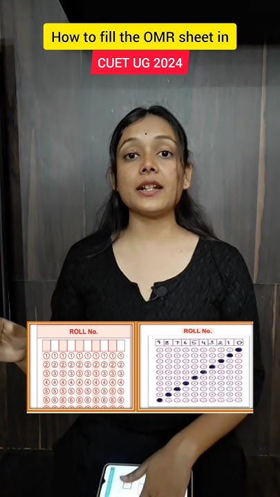 How to fill OMR SHEET CUET UG 2024 Official NTA instructions🔥#cuet2024 #cuetug2024 #cuet #dhsgsu ...