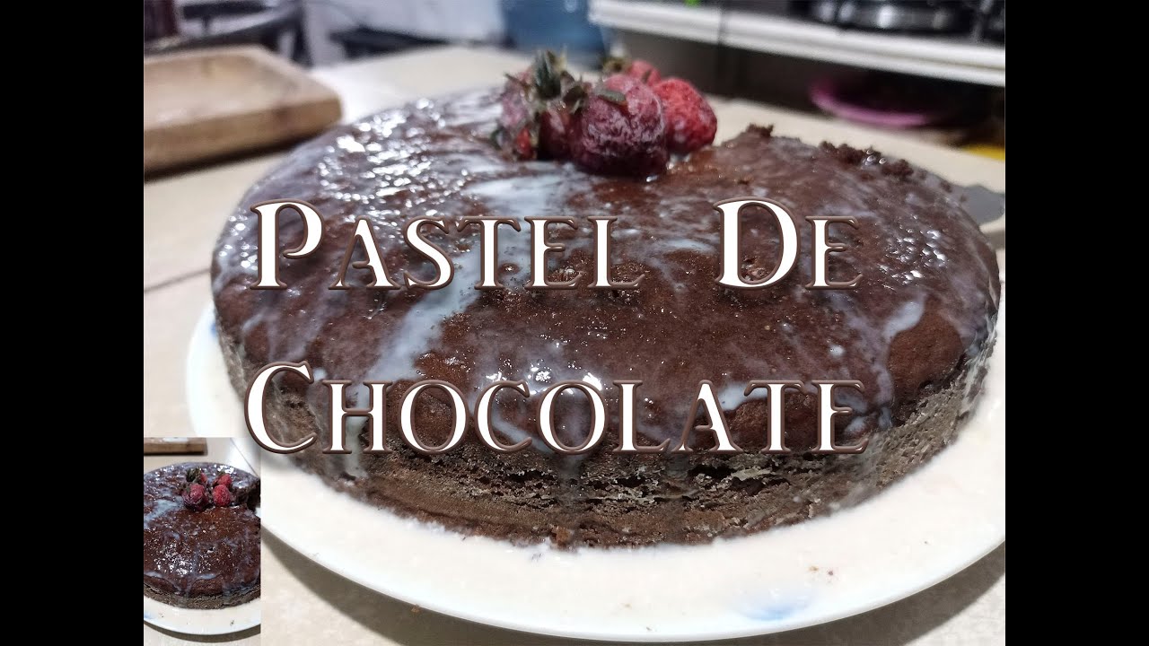 La receta de PASTEL de CHOCOLATE más fácil y deliciosa - YouTube