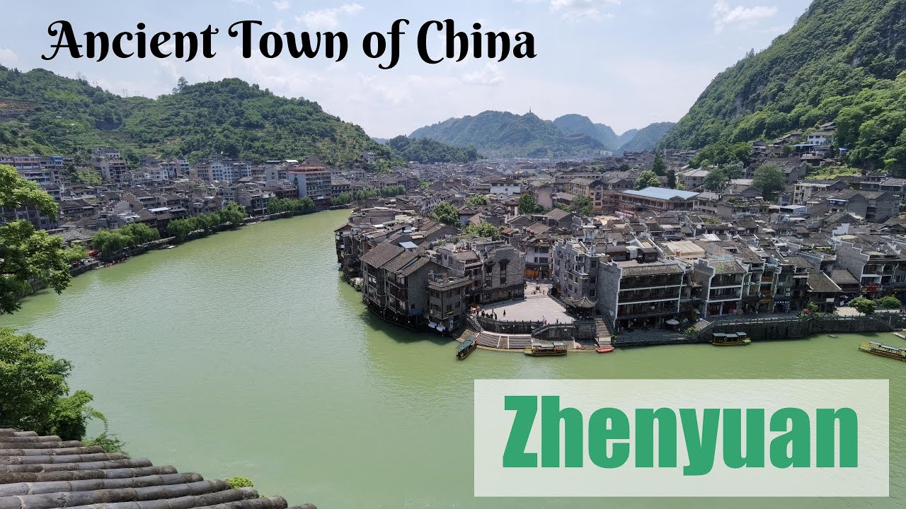 Ancient Town Zhenyuan: Castles & Townsmen Associations - YouTube