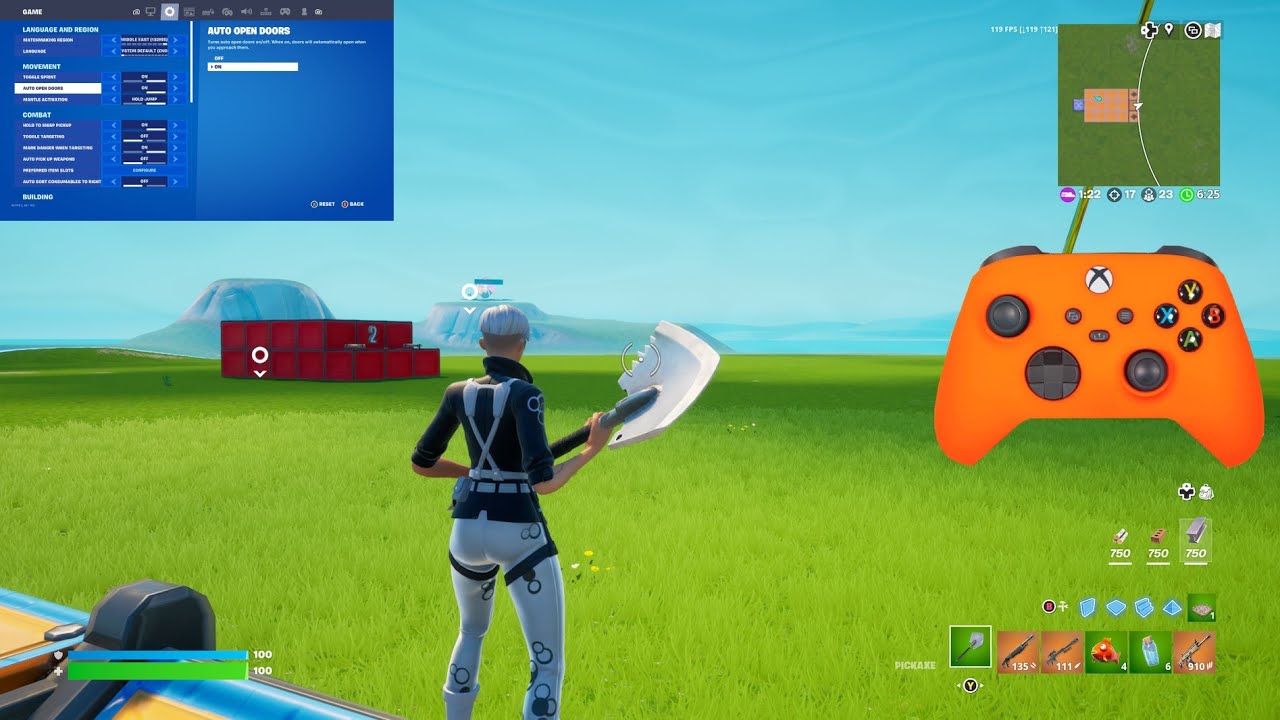 Fortnite Go Goated Game Play But It's Crazy ...👿+ BEST AIMBOT ...