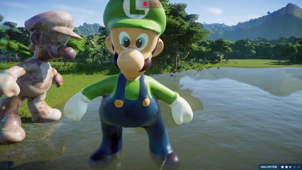 Luigi in his Natural habitat - YouTube