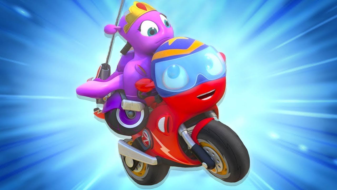 Ricky Zoom Full Episodes 🏍️ Ricky Saves His Little Sister Toot! | Kids ...