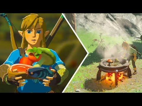 HOW TO COOK RECIPE ZELDA BOTW - YouTube
