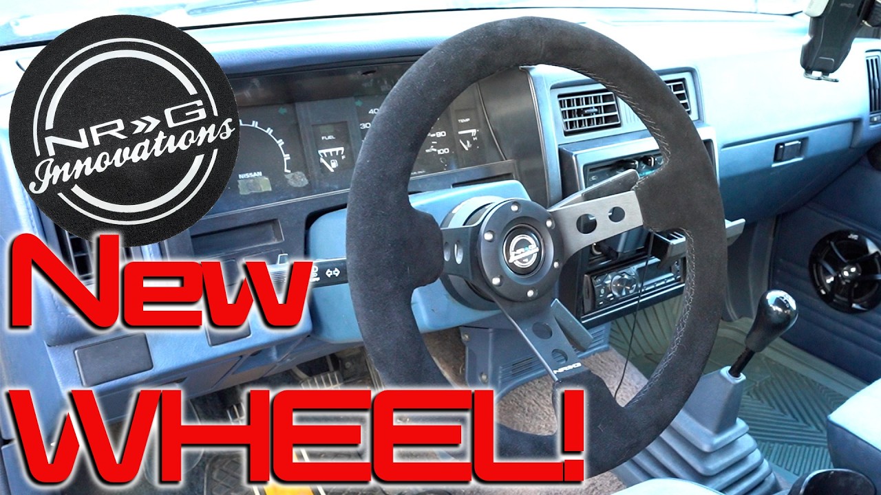 AFTERMARKET STEERING WHEEL - NISSAN D21 HARDBODY!!! NRG short hub ...