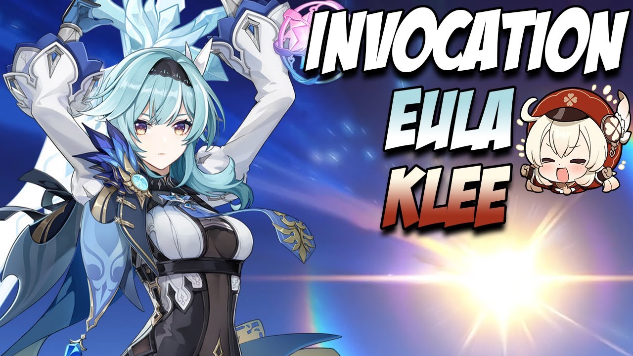 ELLE L'A ENCORE FAIT ! INVOCATION EULA ET KLEE - Genshin Impact - YouTube