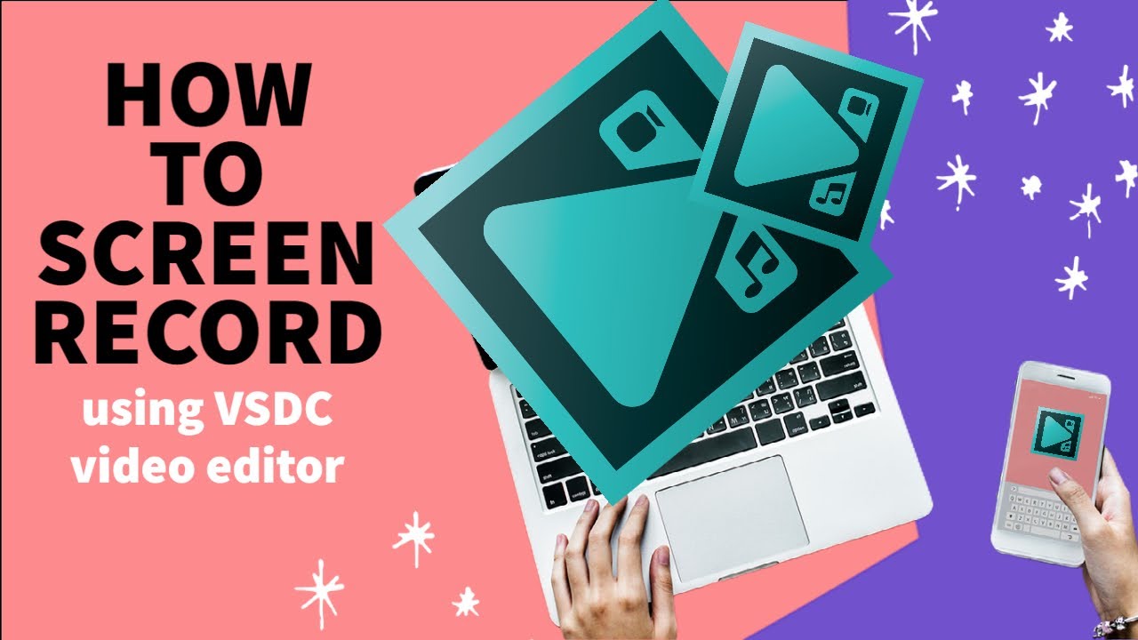HOW TO SCREEN RECORD IN LESS THAN 2 MINUTES || using vsdc video editor ...