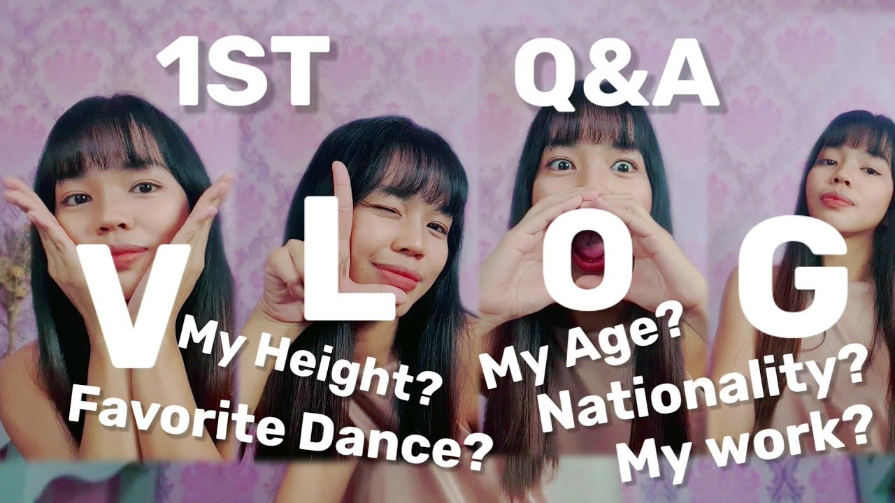 MY FIRST VLOG, Q & A - YouTube