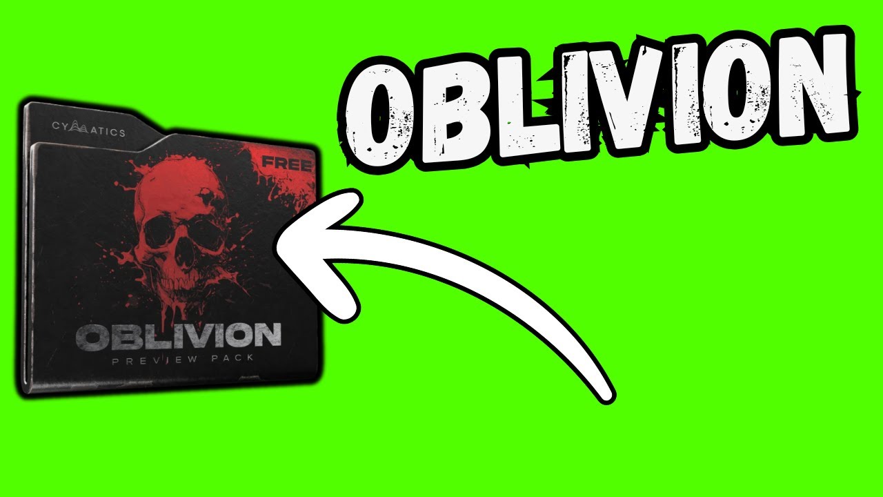 This is CRAZY! 🔥 (FREE Sample Pack) 😱 OBLIVION By Cymatics - YouTube