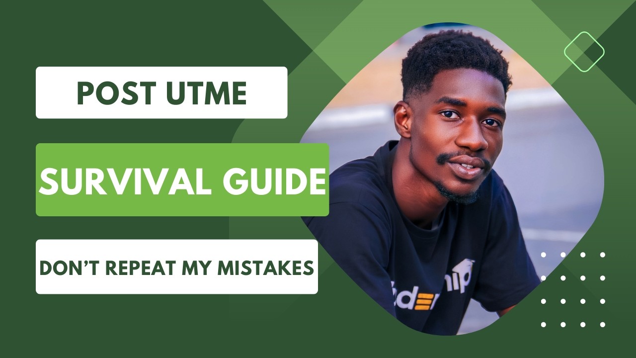 How I Finally Passed Post UTME After 6 Tries: Essential Tips - YouTube