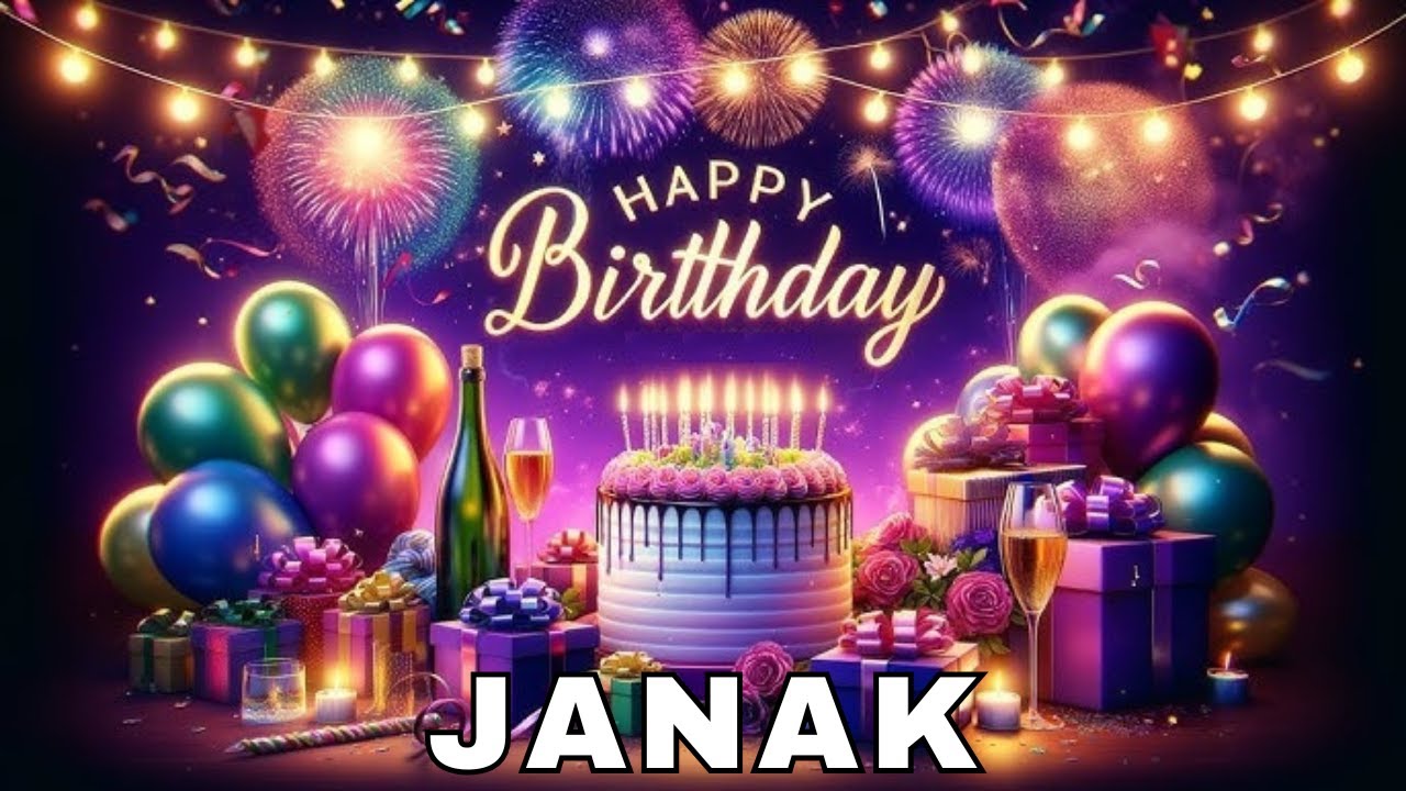 Happy Birthday Janak, Birthday Wishes, Birthday Song, WhatsApp Status ...