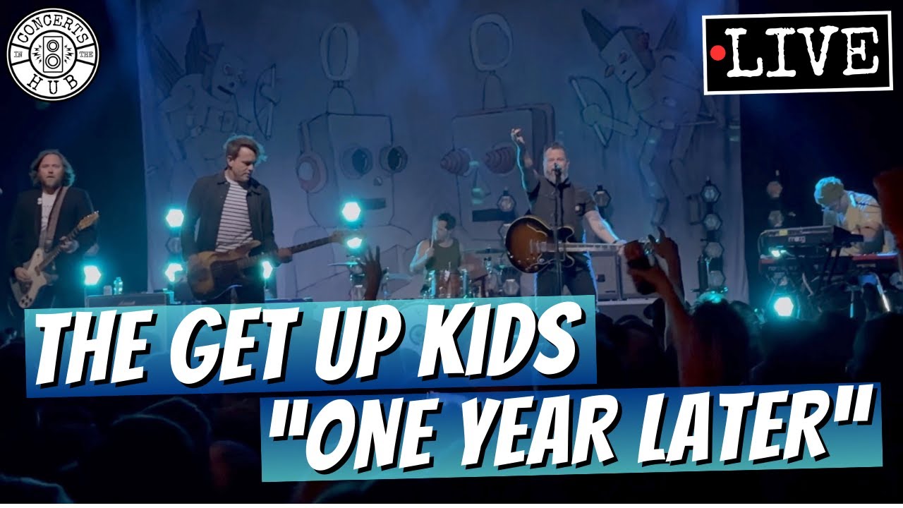 The Get Up Kids "One Year Later" LIVE - YouTube