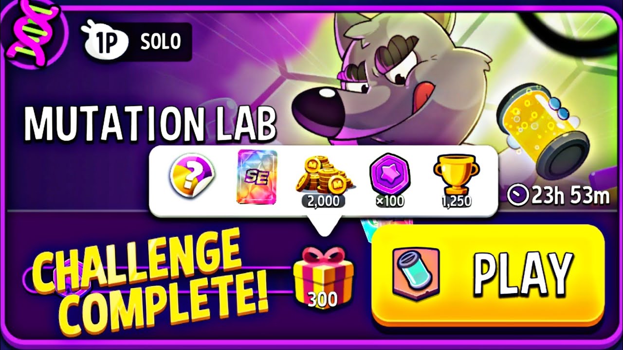 mutation lab solo challenge | match masters | mutation lab complete ...