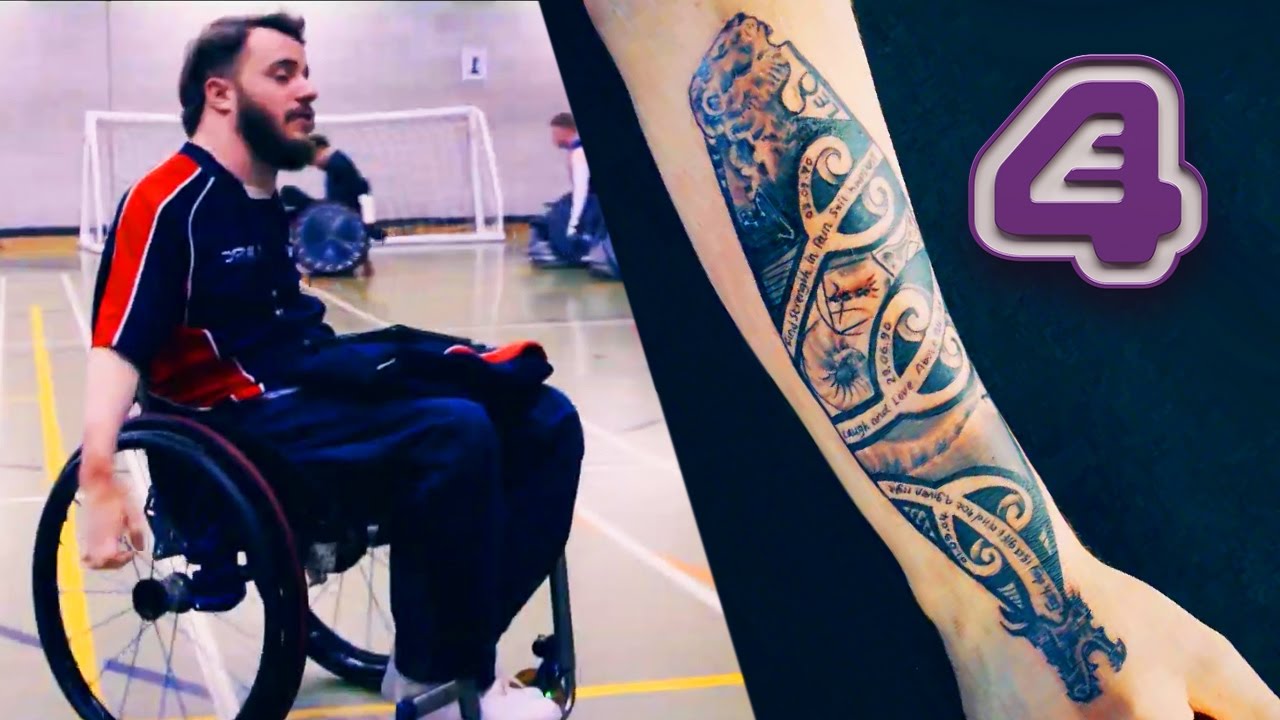 Wheelchair tattoo - Bronctattooaus.com