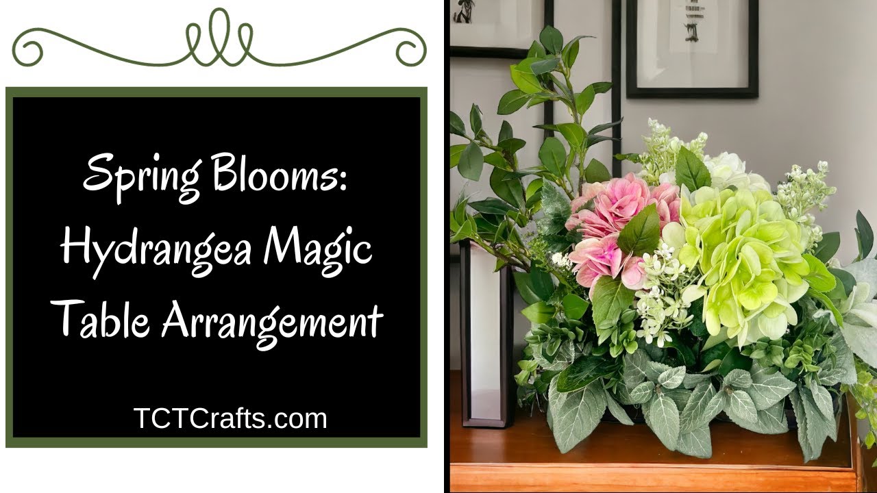 Effortless Elegance: DIY Mixed Hydrangea Floral Arrangement for Spring ...