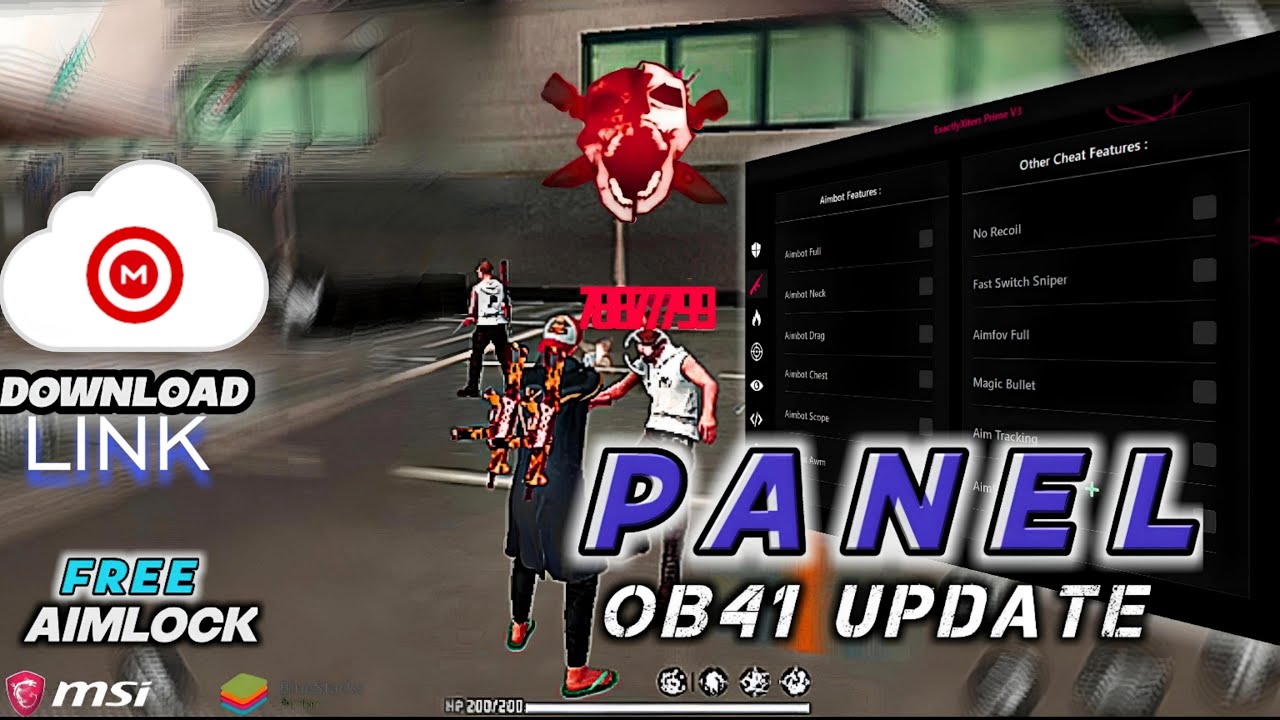 OB41 FREE FIRE PC PANEL | PAID PANEL FREE | FAKE DAMAGE FIXED | FREE ...