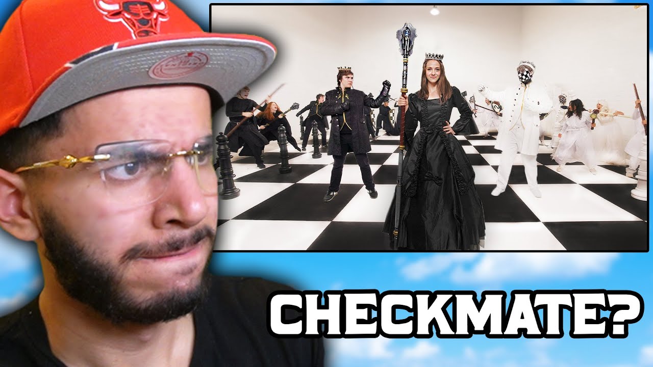Human Chess In Real Life (Shiloh & Bros) | Reaction! - YouTube