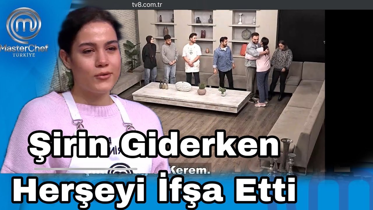 Masterchef Şirin Elenirken Herşeyi İtiraf Etti Duyanlar Kulaklarına ...
